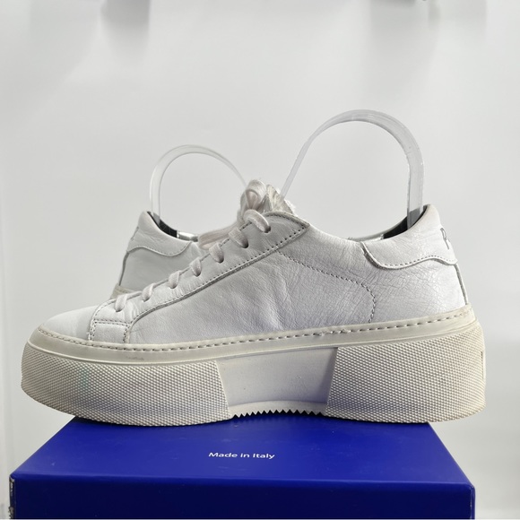 P448 | Shoes | P448 White Platform Thea Sneakers 38 | Poshmark